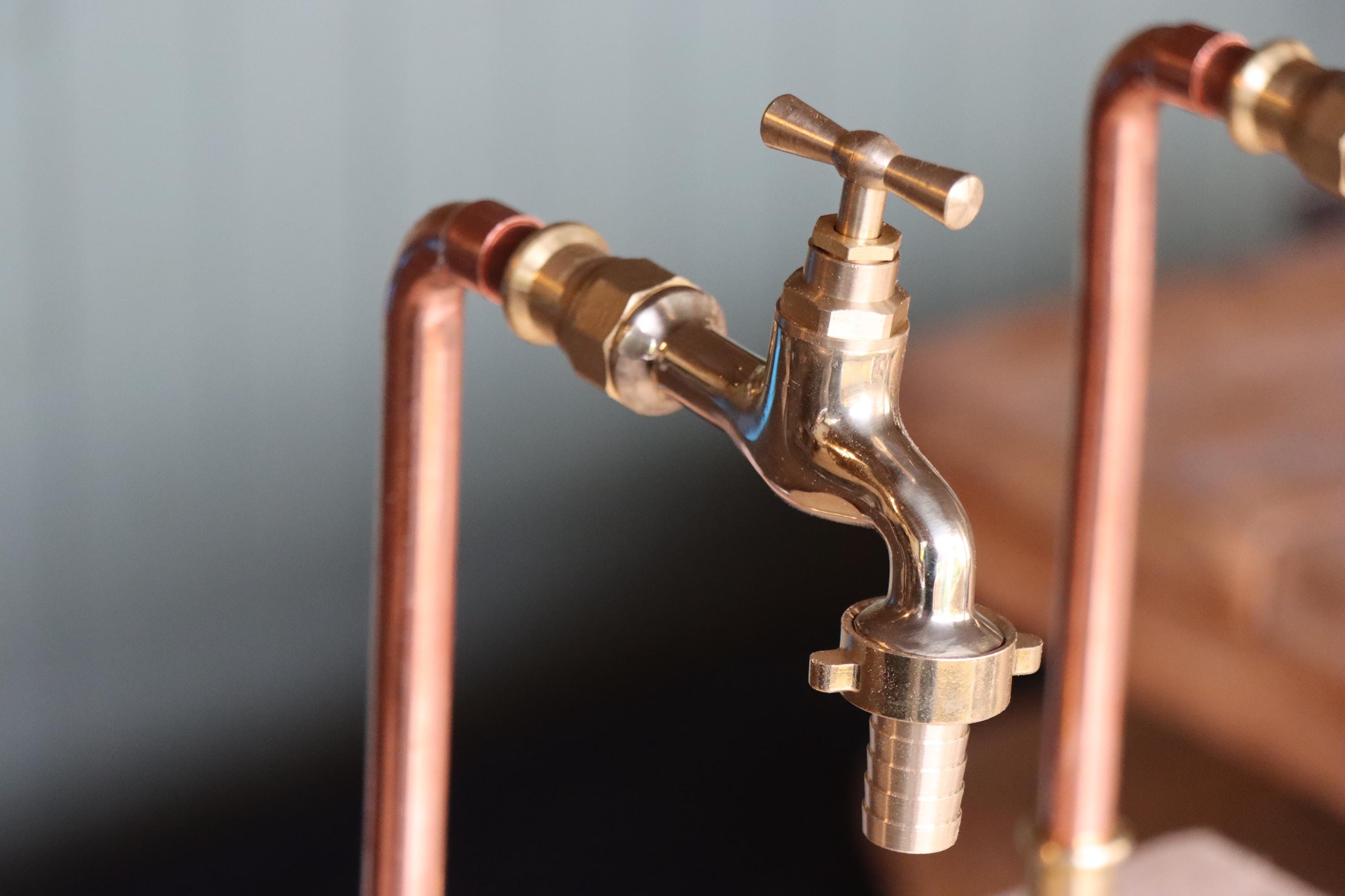 Copper Sink Taps,kitchen Bathroom, Cloakroom. En Suite - Etsy