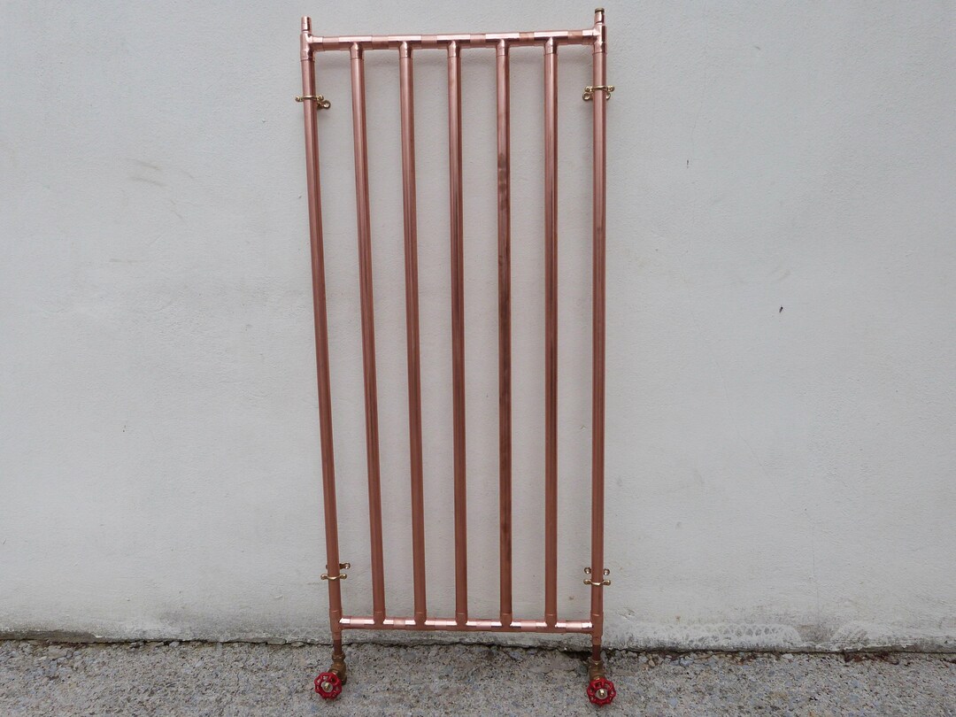 Copper Towel Radiator, Bathroom, Cloakroom. En Suite - Etsy