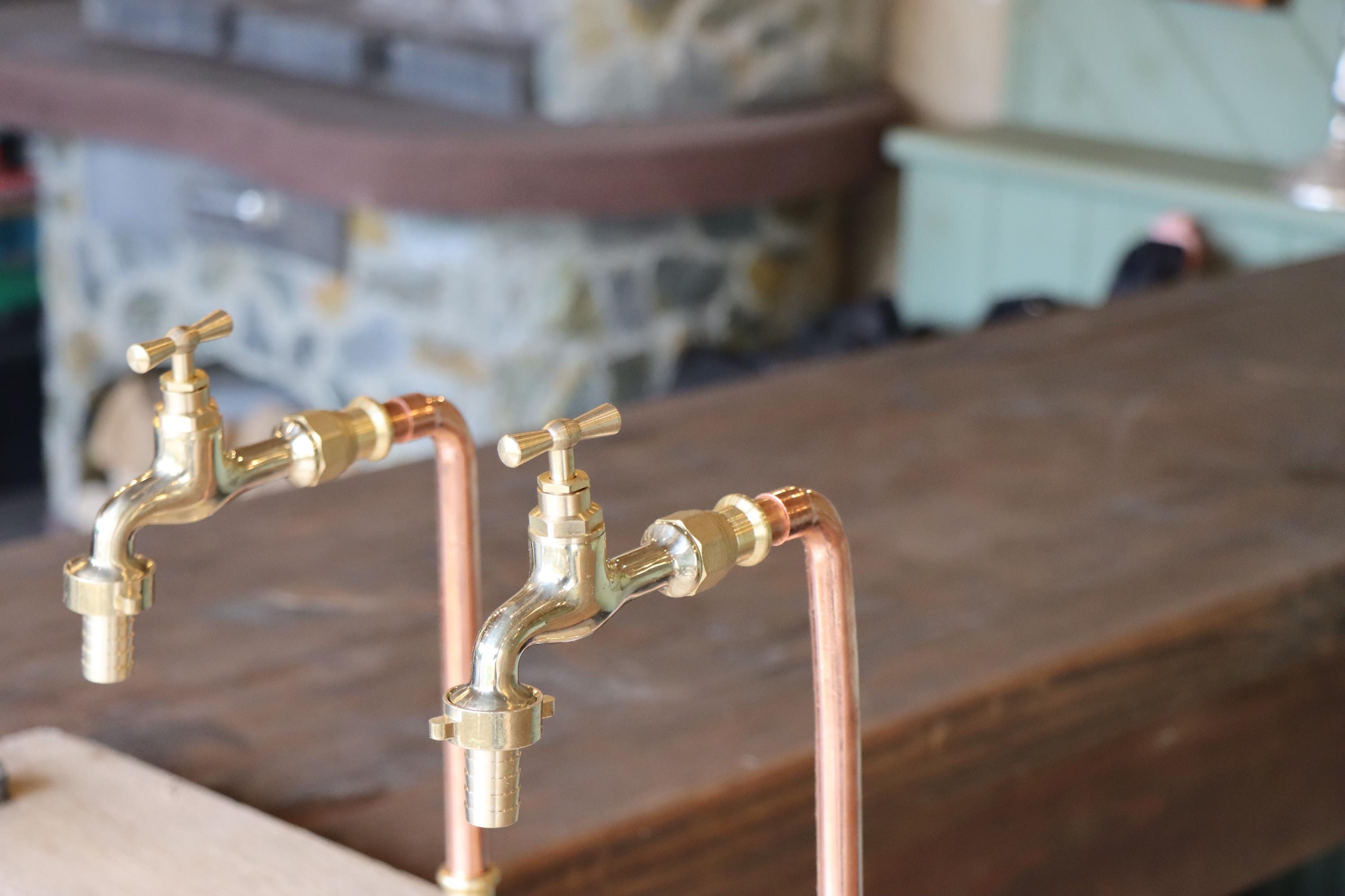 Copper Sink Taps,kitchen Bathroom, Cloakroom. En Suite - Etsy