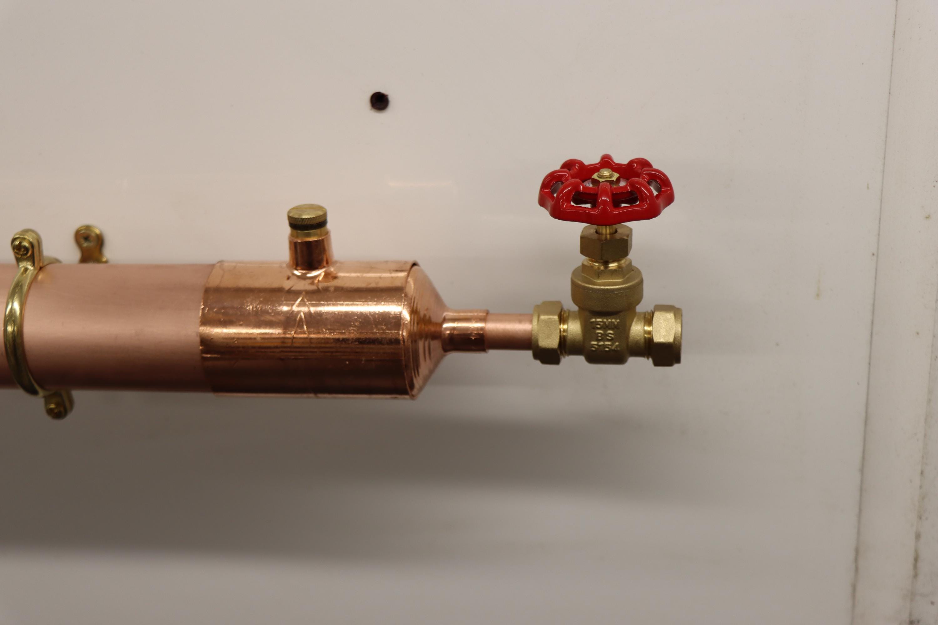 Copper Tubular Radiator, Bathroom, Cloakroom. En Suite - Etsy