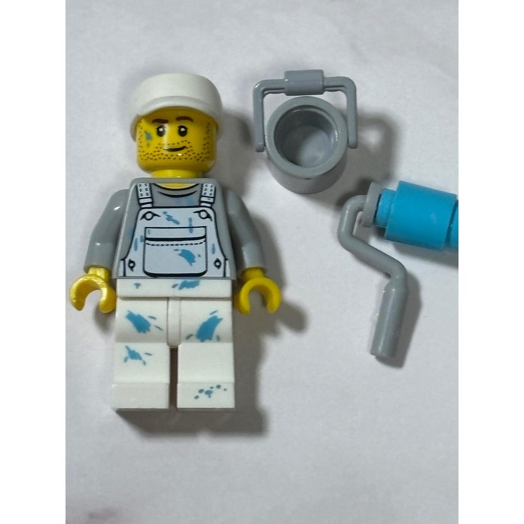 LEGO Minifigure Collectible Figure Painter Decorator Series 10 Col10-15 ...