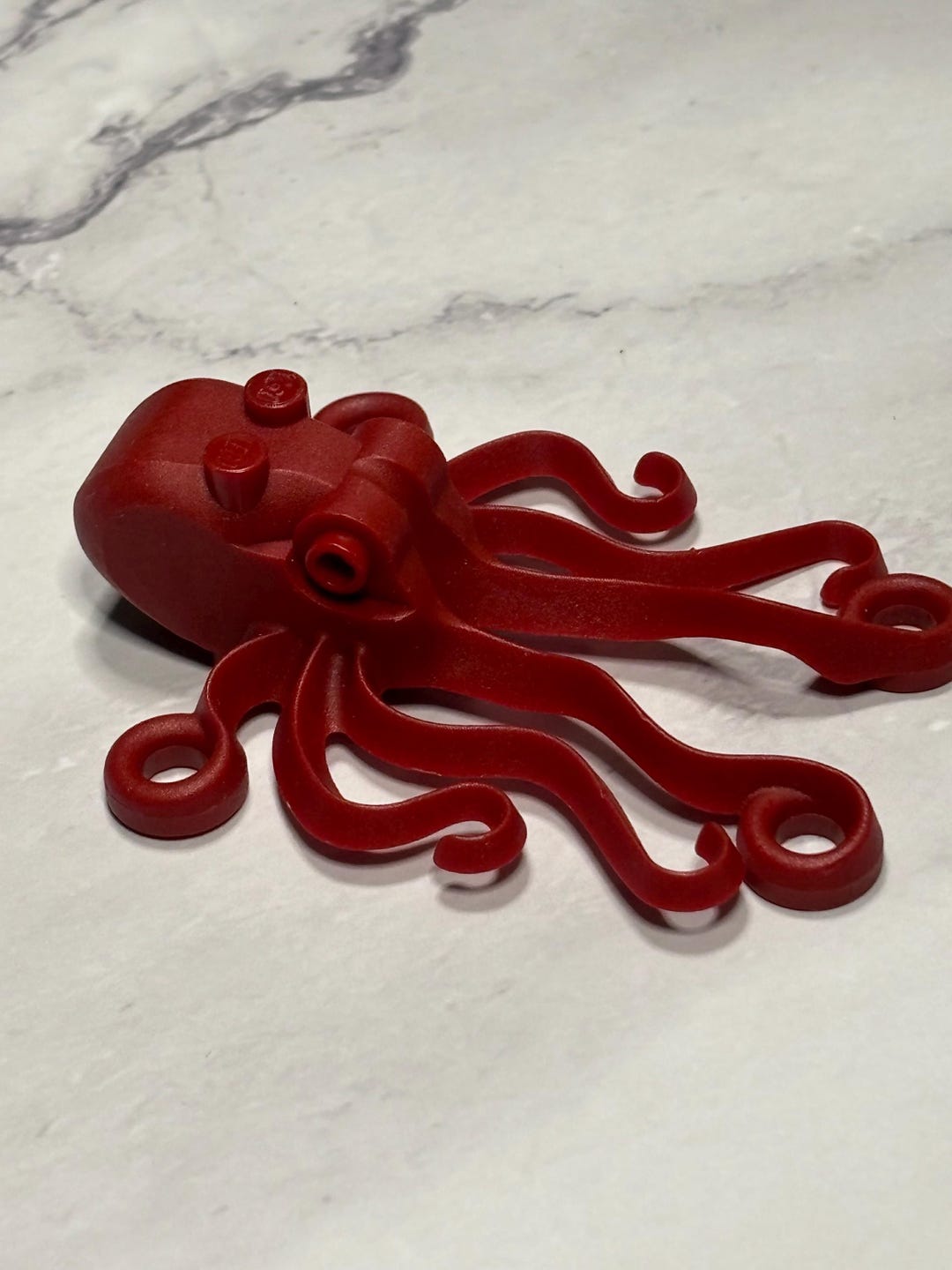 LEGO Dark Red Octopus Minifigure Water Animal Deep Sea Creature 6086 - Etsy