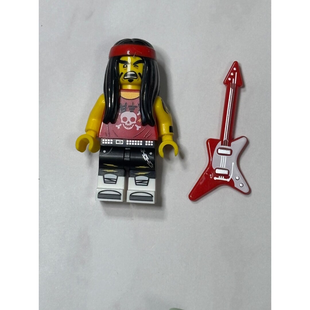 Lego Gong Guitar Rocker Minifigure Ninjago Movie 71019 Coltlnm17 ...