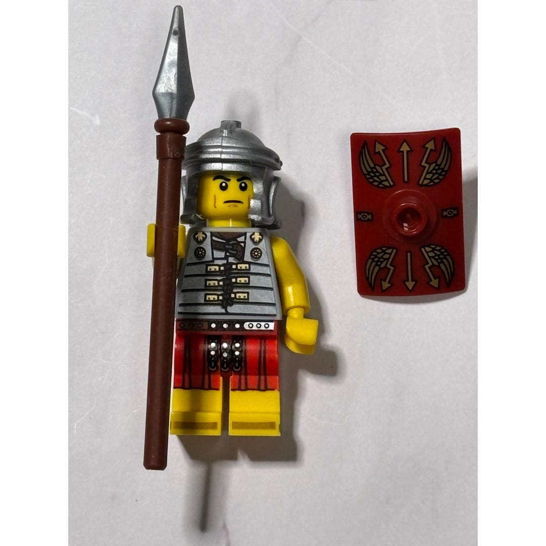 LEGO Collectible Series 6: Roman Soldier Figure Set 8827 Col090 Col06 ...
