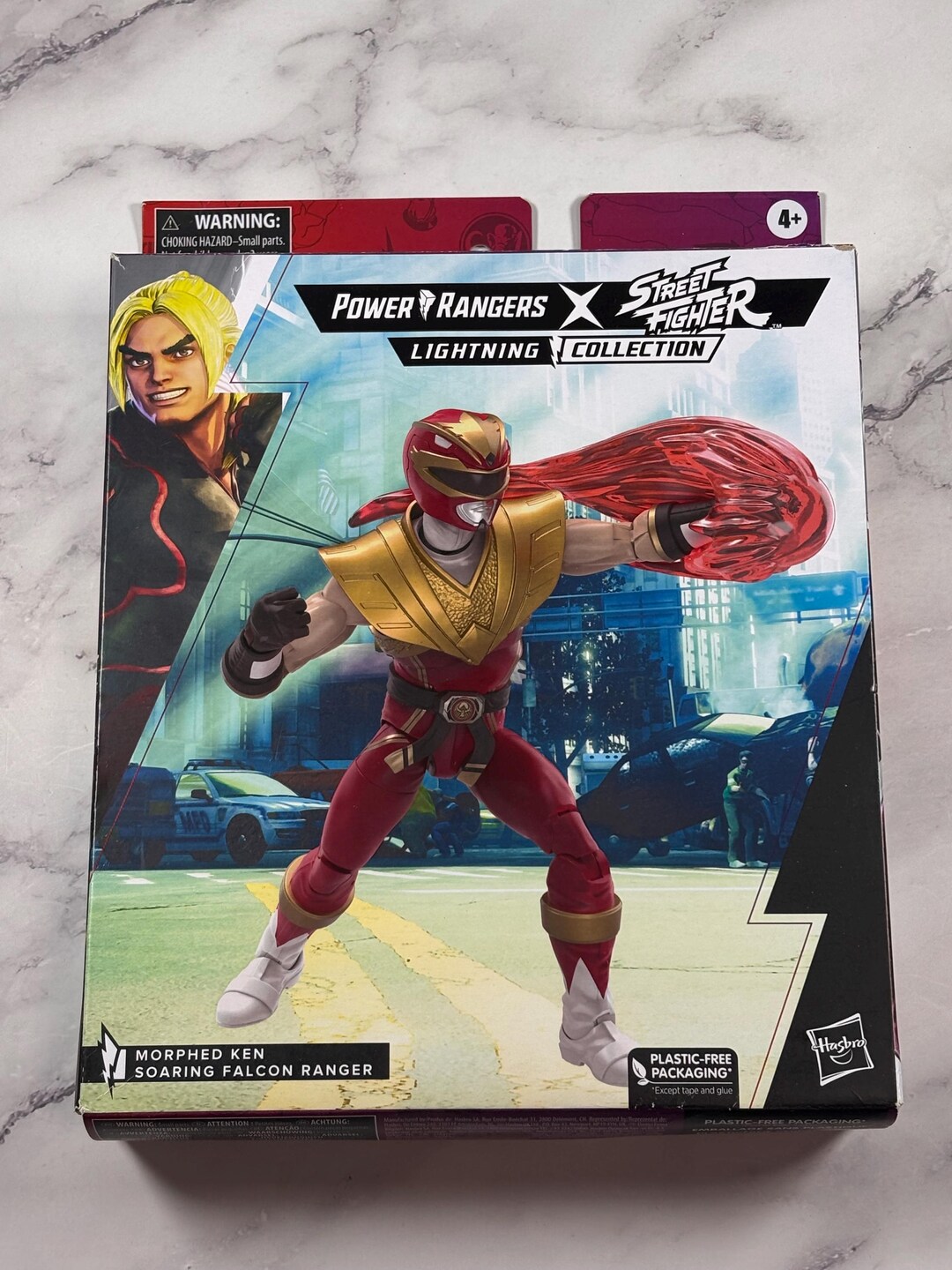 Power Rangers X Street Fighter Lightning Collection Morphed Ken Soaring ...