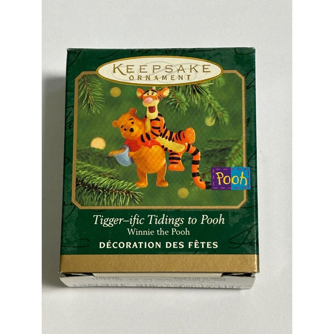 Hallmark Ornament Miniature 2000 Tigger-ific Tidings to Pooh Disney ...