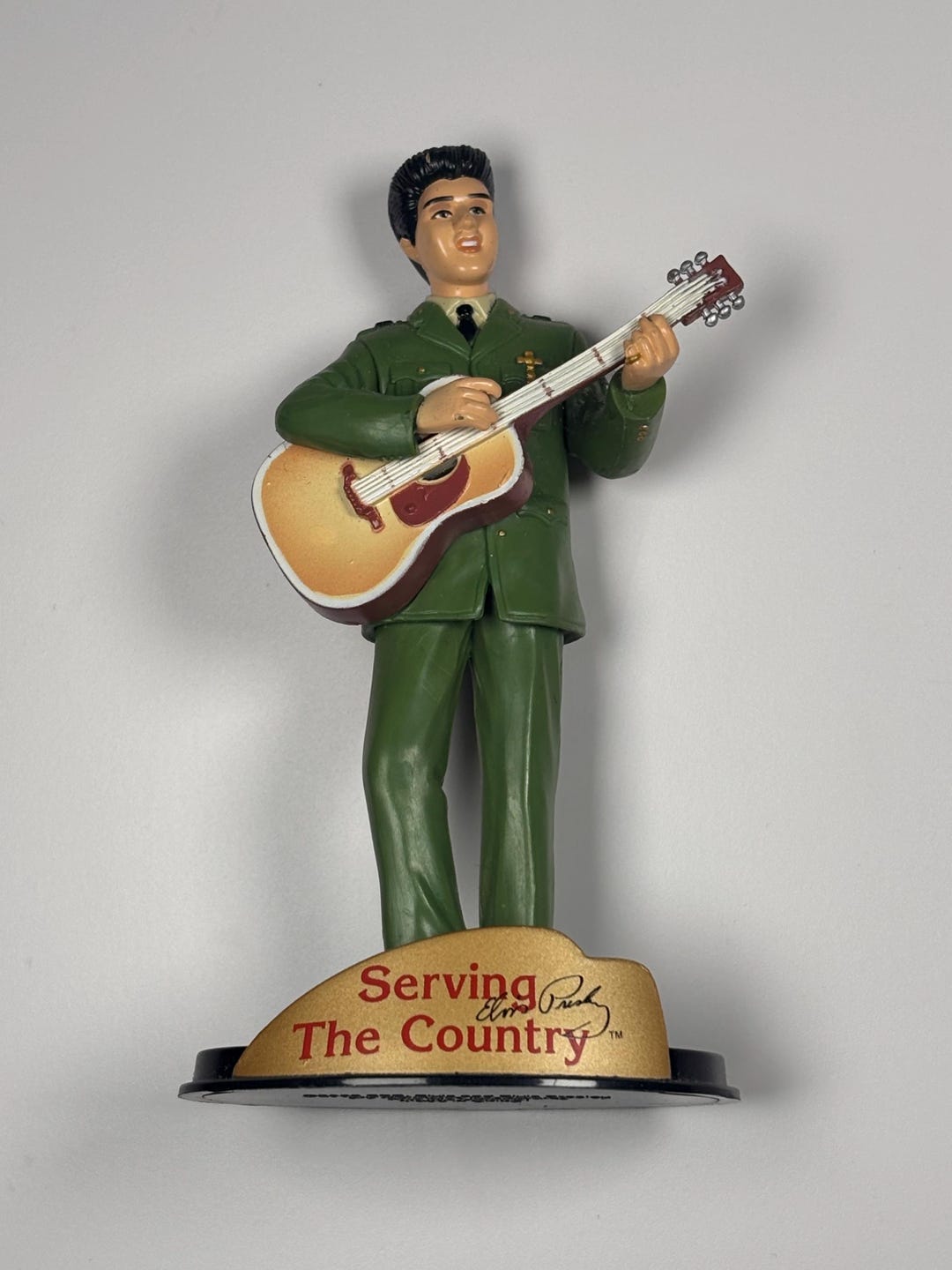 Vintage 2003 Trevco Elvis Presley Serving the Country Christmas Tree ...