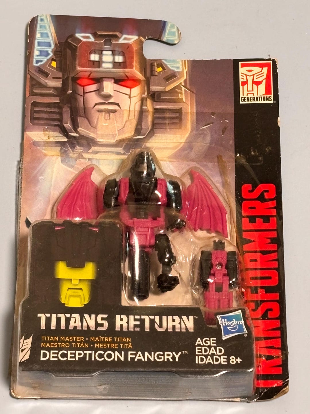 Transformers Titans Return DECEPTICON FANGRY Sealed on Card 2016 New - Etsy