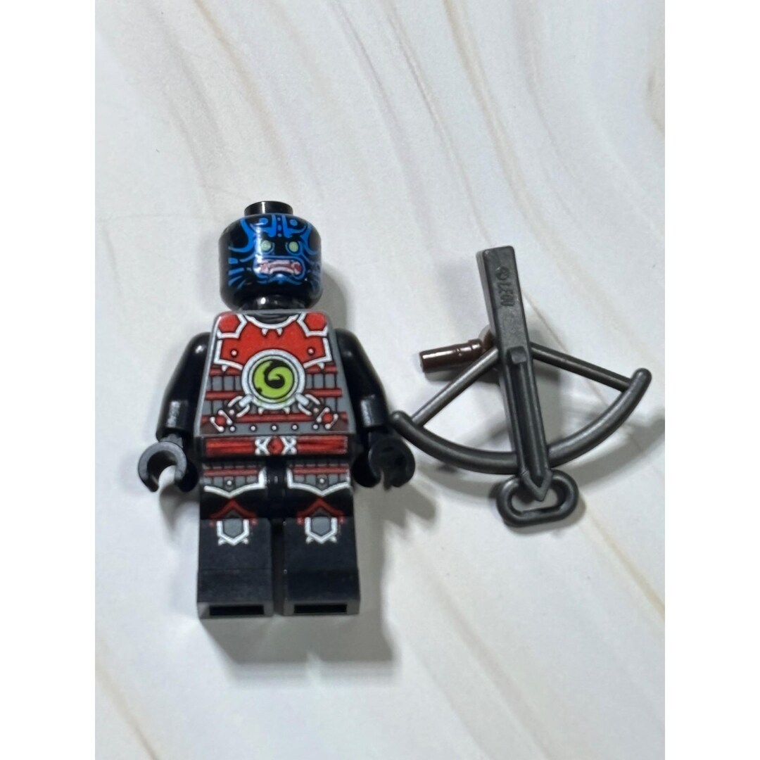 LEGO Ninjago Stone Army Swordsman Minifigure Blue Face Njo077 - Etsy