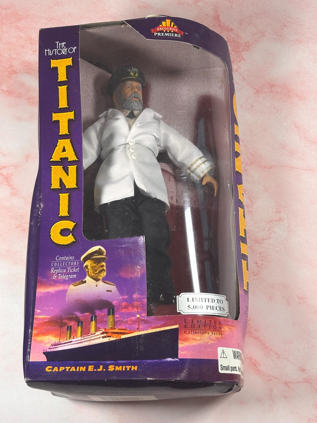 The History of Titanic Captain E.J. Smith Figure Limited Edition of ...