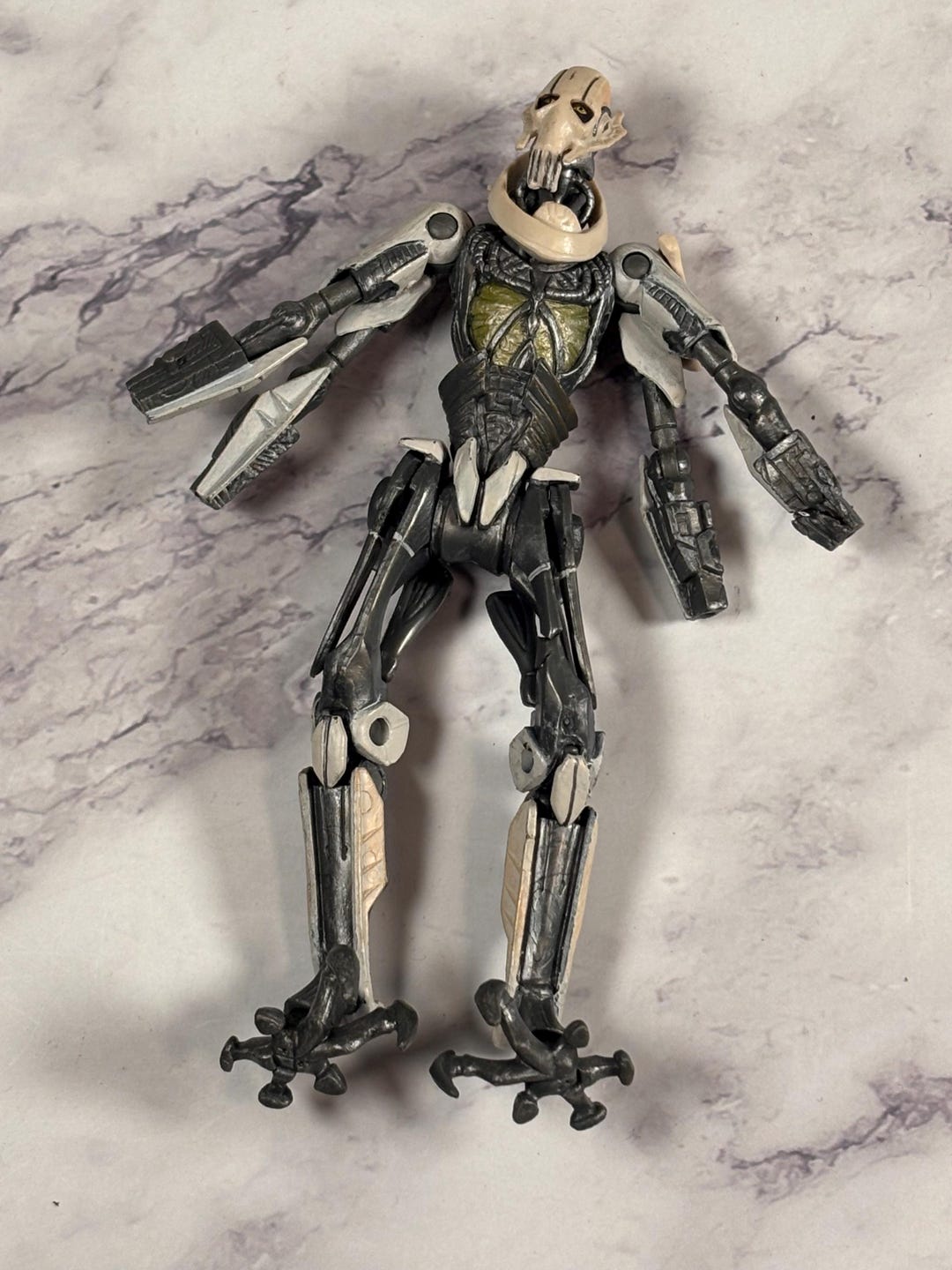 Star Wars General Grievous Action Figure 2008 DAMAGED - Etsy