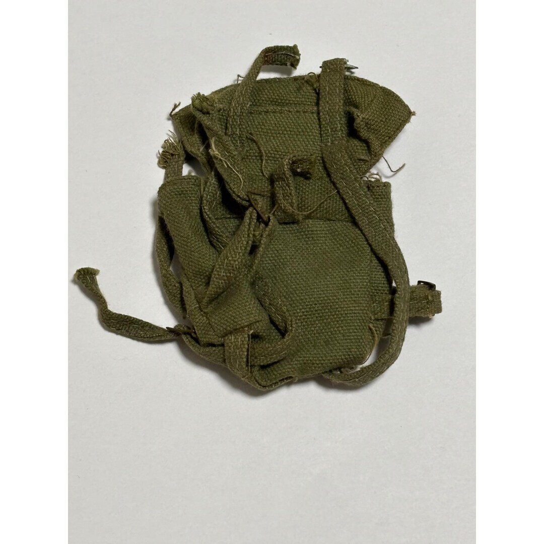 Vintage GI Joe 1964 Soldier Light Green Field Backpack Hasbro Accessory ...