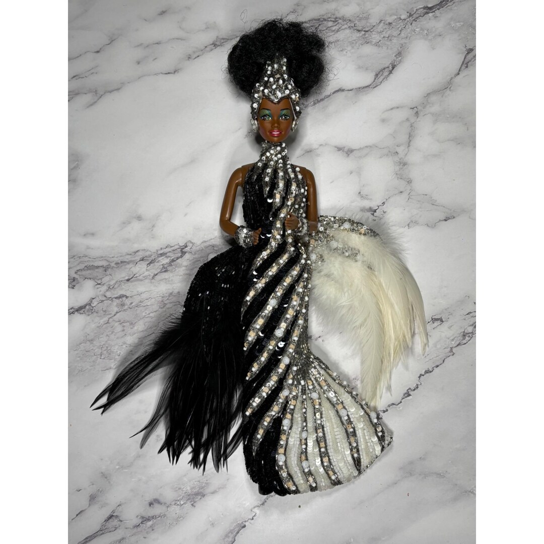 Starlight Splendor Barbie Bob Mackie 2704 African American Vintage ...
