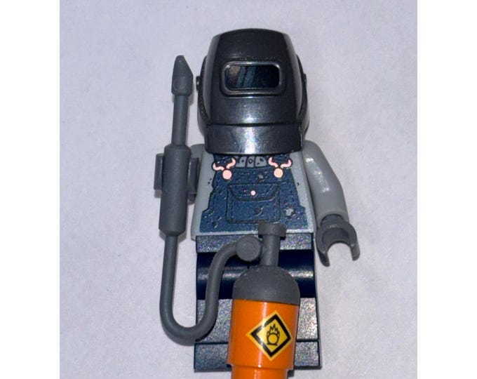LEGO Collectible Minifigures, Series 11 Welder Col11-10 71002 Col172 - Etsy