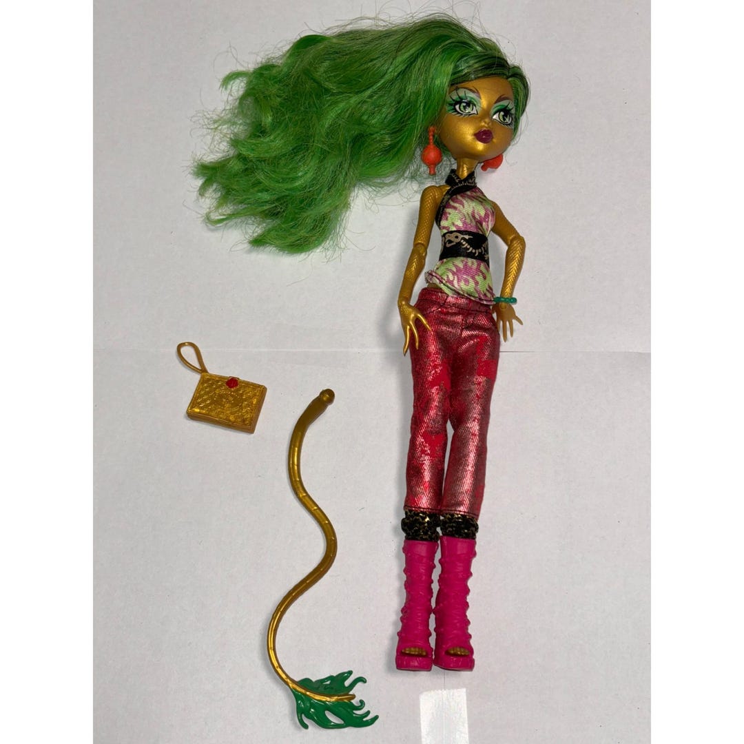 Monster High New Scaremester Jinafire Long Fashion Doll - Etsy