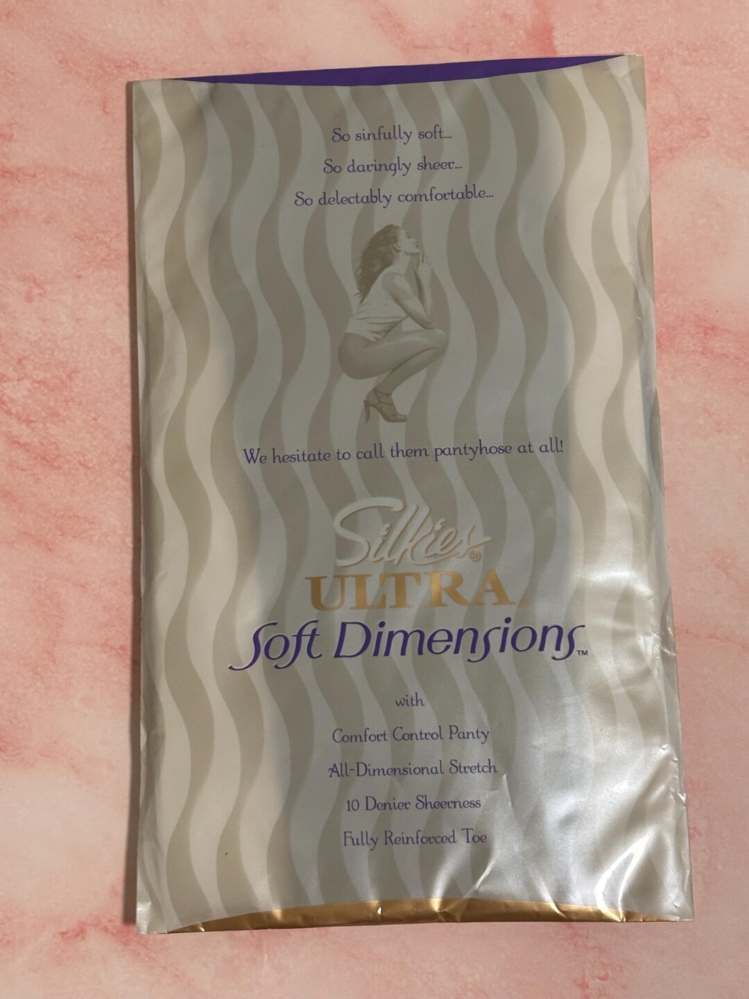 Silkies Ultra Soft Dimensions Control Top 120208 Pantyhose Jet Bl Med ...