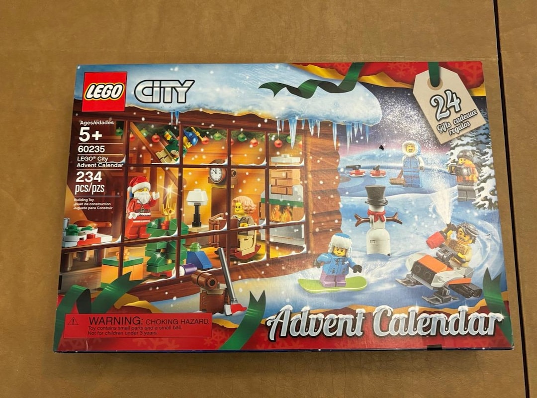 LEGO City: City Advent Calendar 60235 Christmas Holiday - Etsy