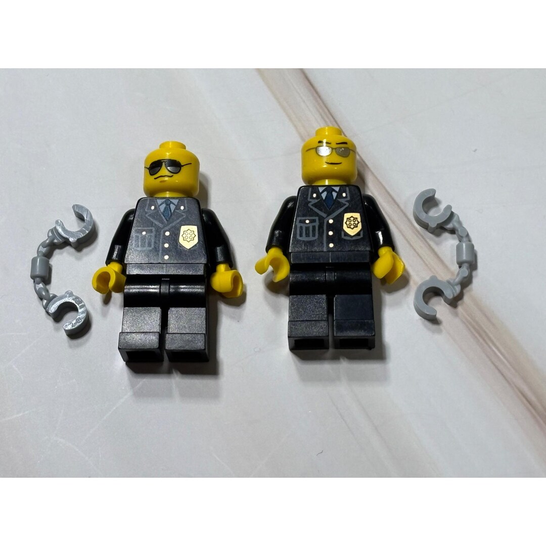 Lot of 2 LEGO Njo234 Guard Minifigure 75091 NINJAGO Kryptarium Prison ...
