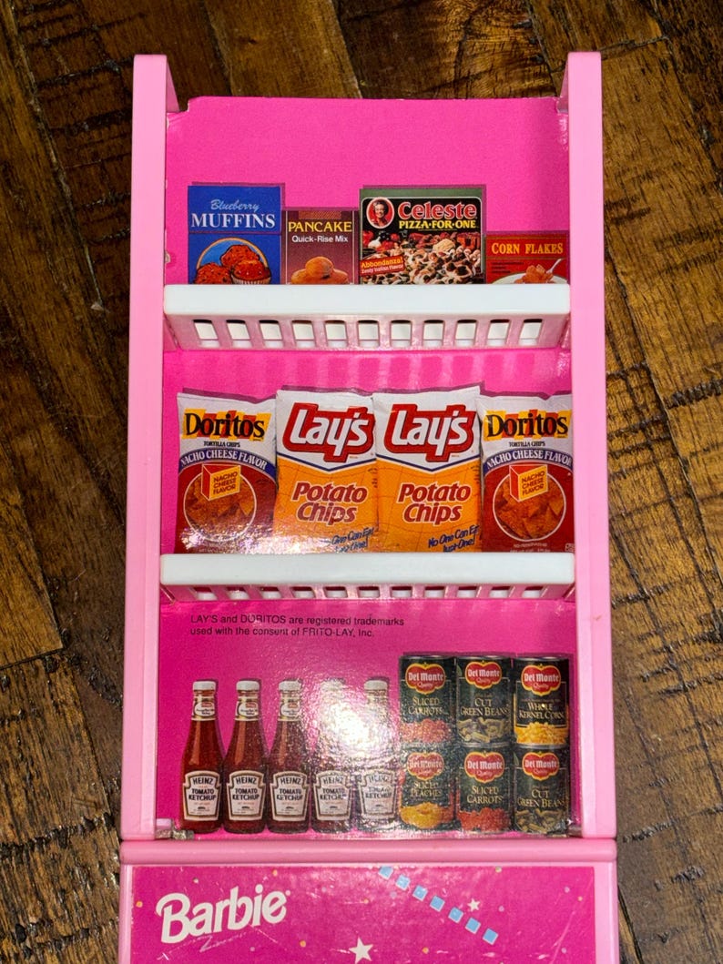 RARE BARBIE Grocery Set # 7296 Mattel, 1992 - Etsy