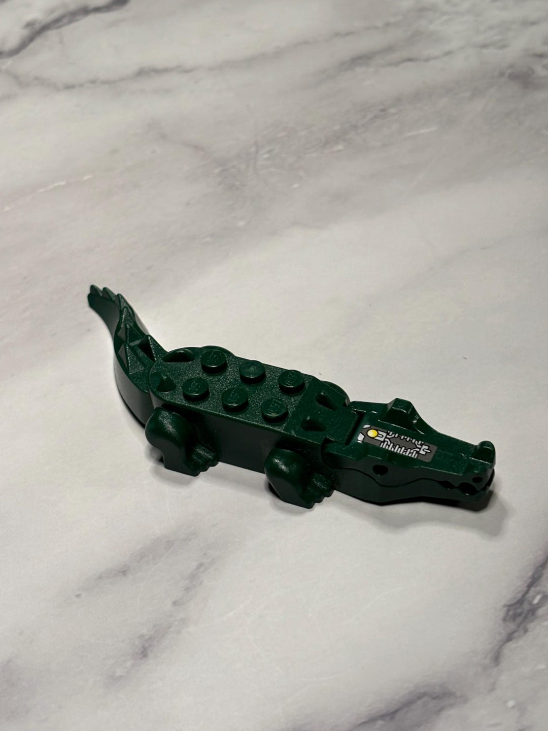 Lot of 2 Dark Green Alligator Crocodile 8 Teeth 6026c01 8632 Agents ...