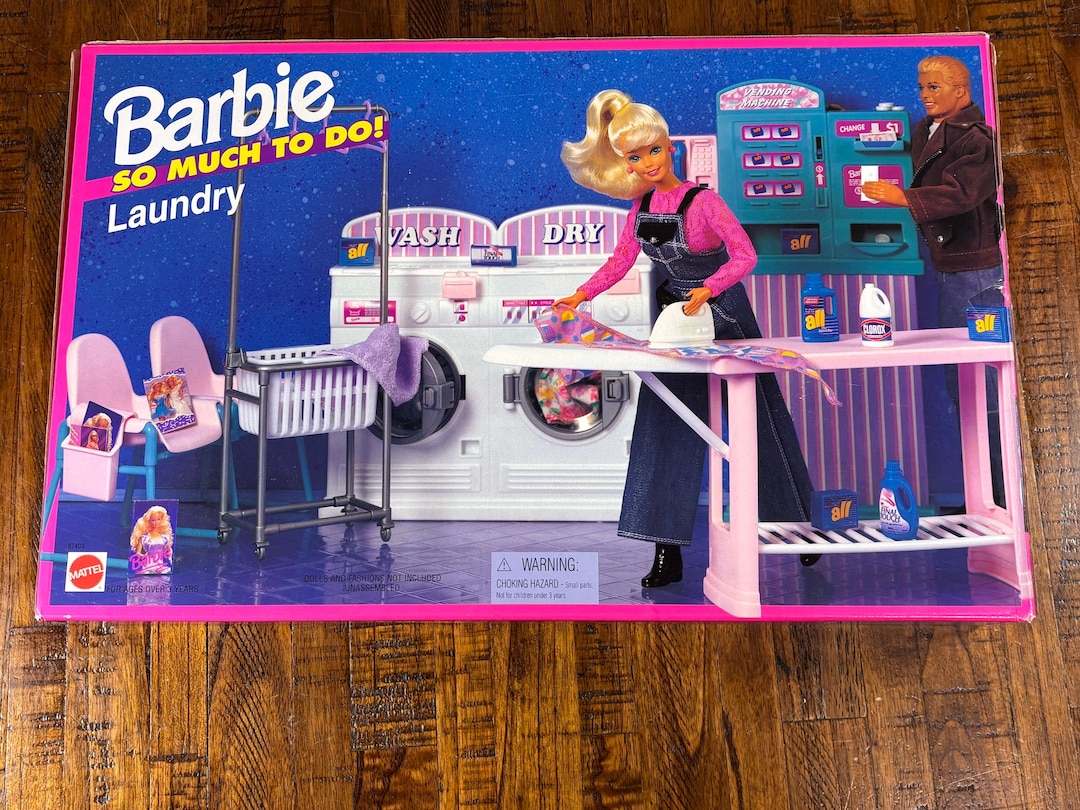 Barbie so Much to Do! Laundry Playset Mattel 1995 67403 New Vintage - Etsy