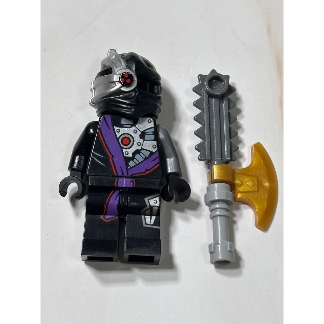 LEGO Ninjago Rebooted Nindroid Warrior Njo096, 70725 W/ Sword - Etsy