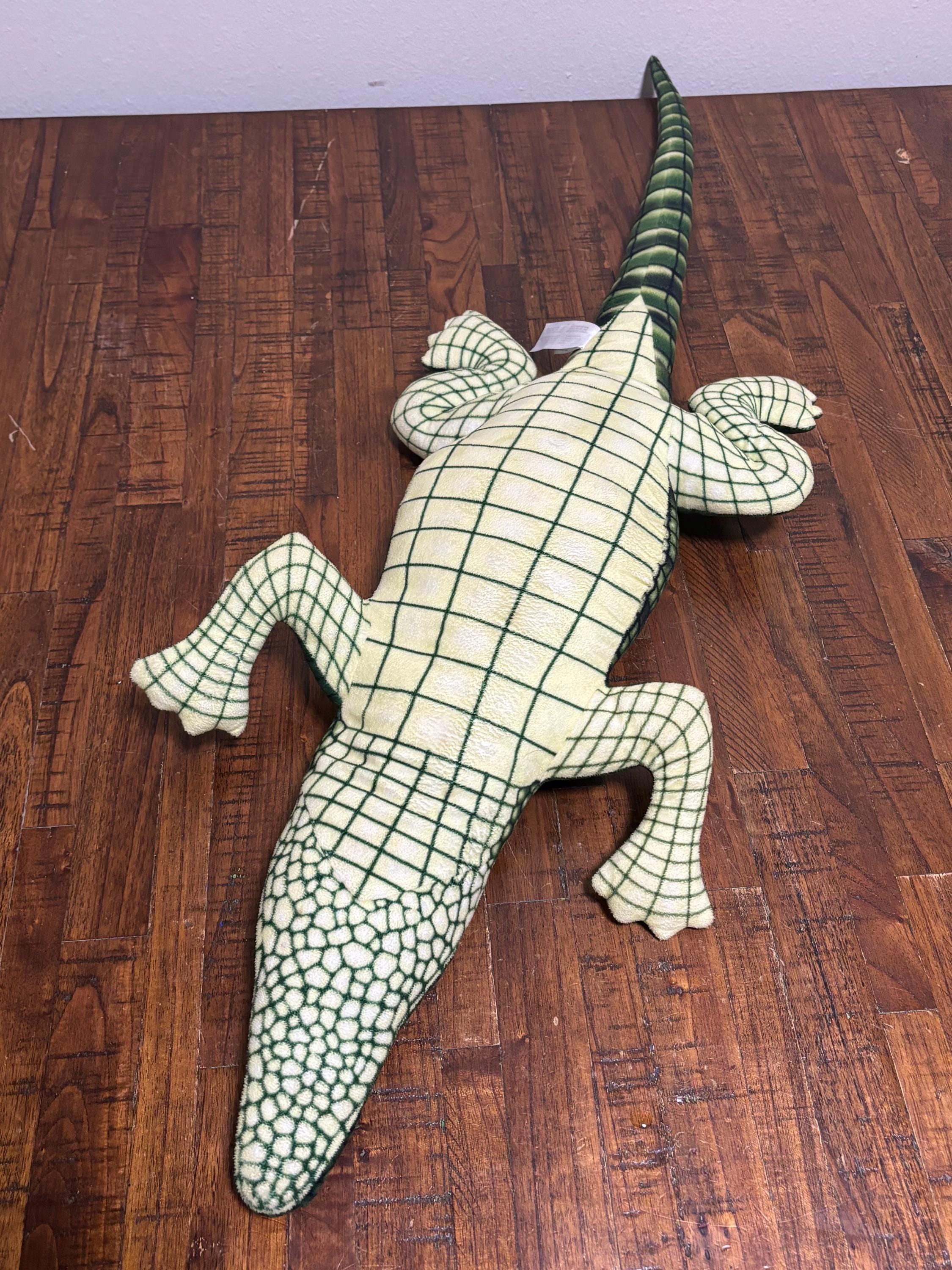 Plush Alligator 27 Inch Stuffed Reptile by Fiesta - Etsy