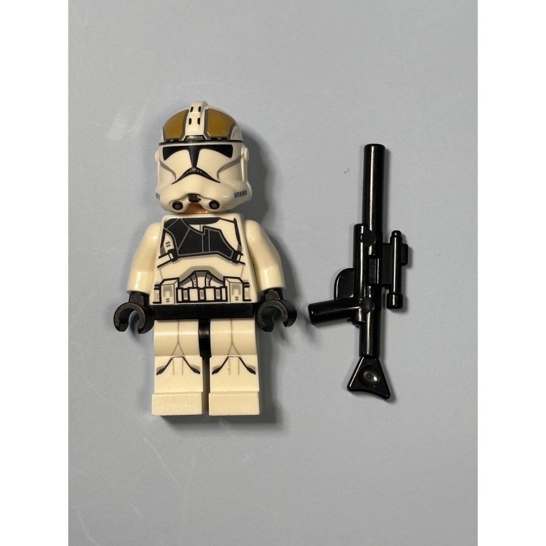 Lego Star Wars Clone Trooper Gunner Phase 2 Minifigure Sw0837 75182 - Etsy