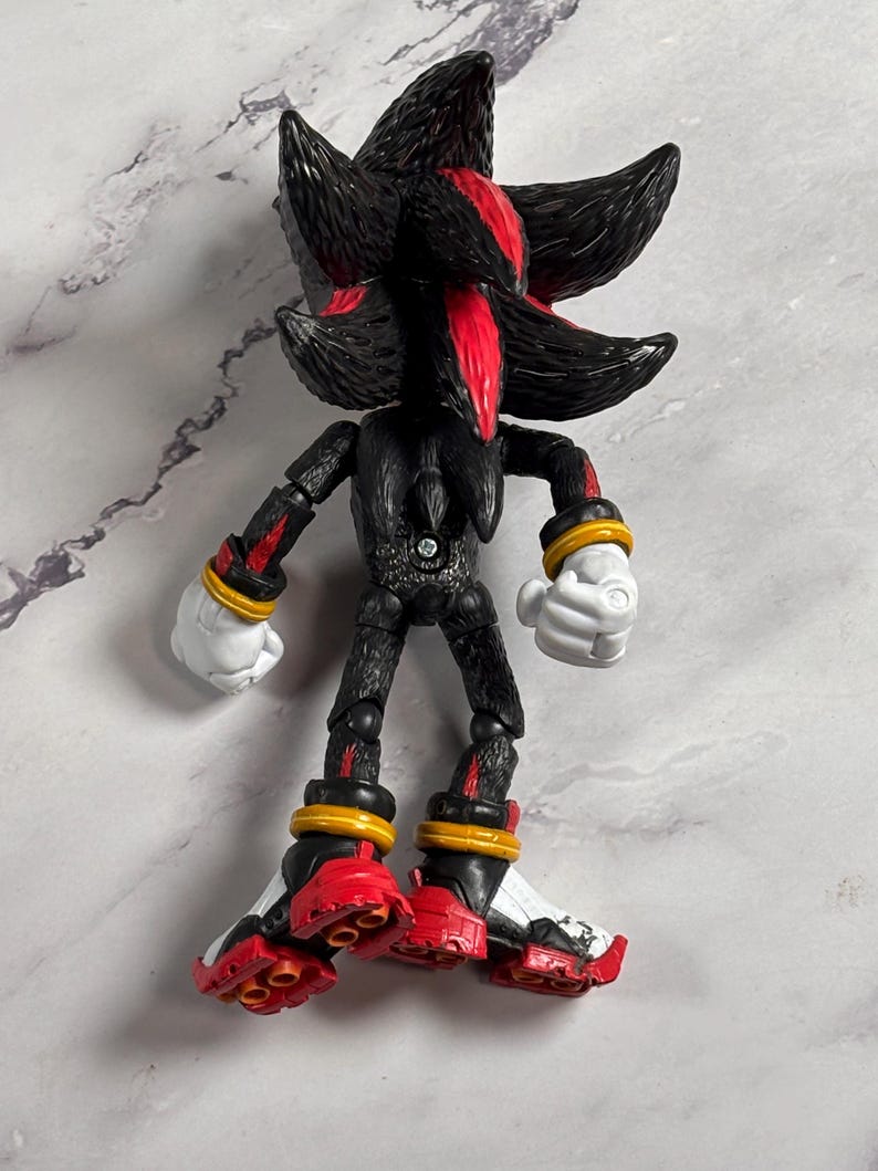Sonic the Hedgehog 3 Movie Light up Shadow Action Figure 2024 Jakks ...
