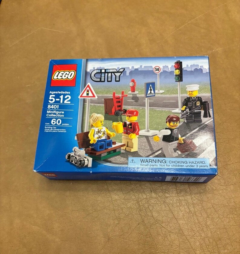 New Lego 8401 City Minifigure Collection 2009 - Etsy