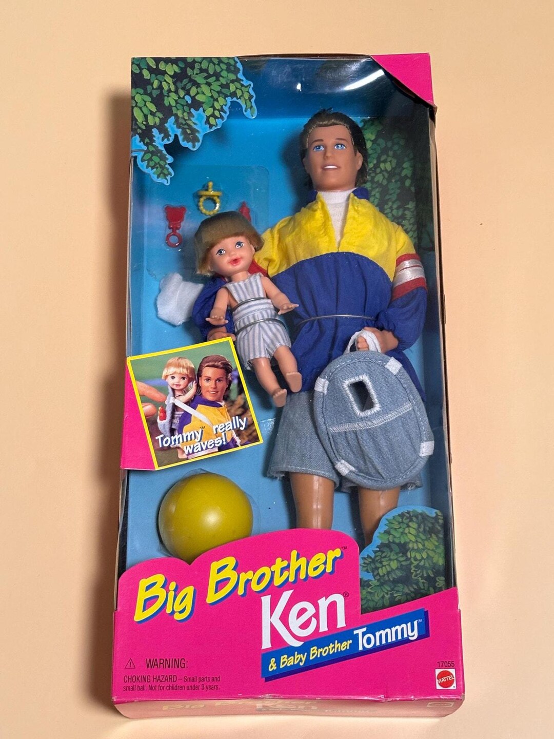 Big Brother Ken and & Baby Brother Tommy 1996 Mattel Barbie Dolls New ...