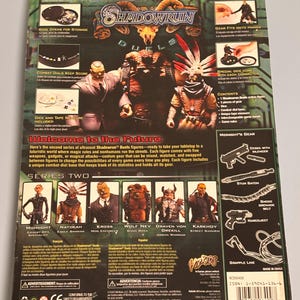 Shadowrun Duels Midnight Covert Ops Specialist Action Figure Series 2 ...