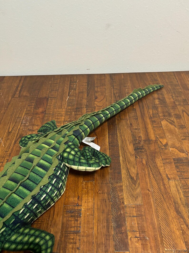 Plush Alligator 27 Inch Stuffed Reptile by Fiesta - Etsy