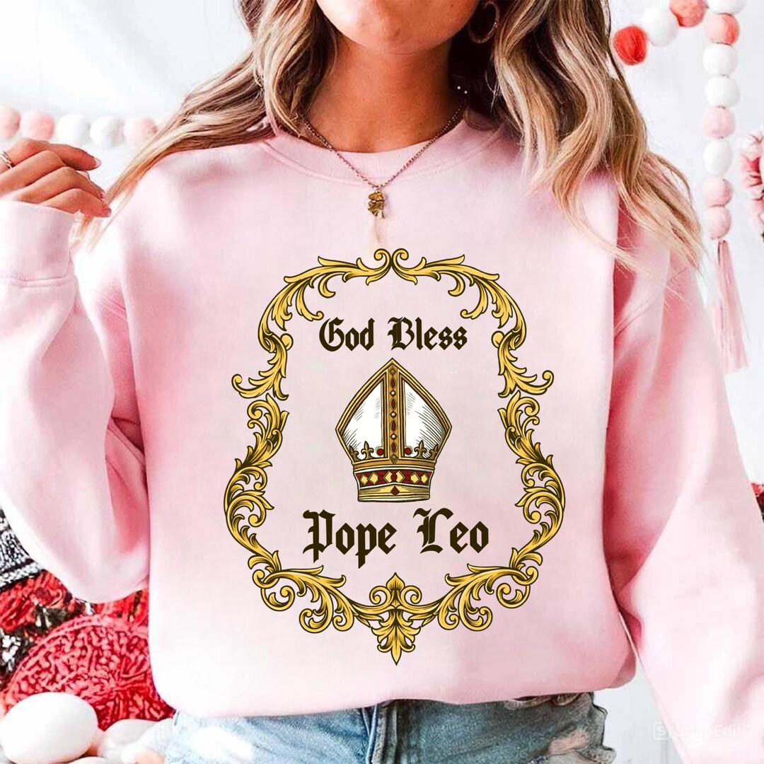 God Bless Pope Leo Papal Hat Catholic Prayer Blessing Png, New Pope ...