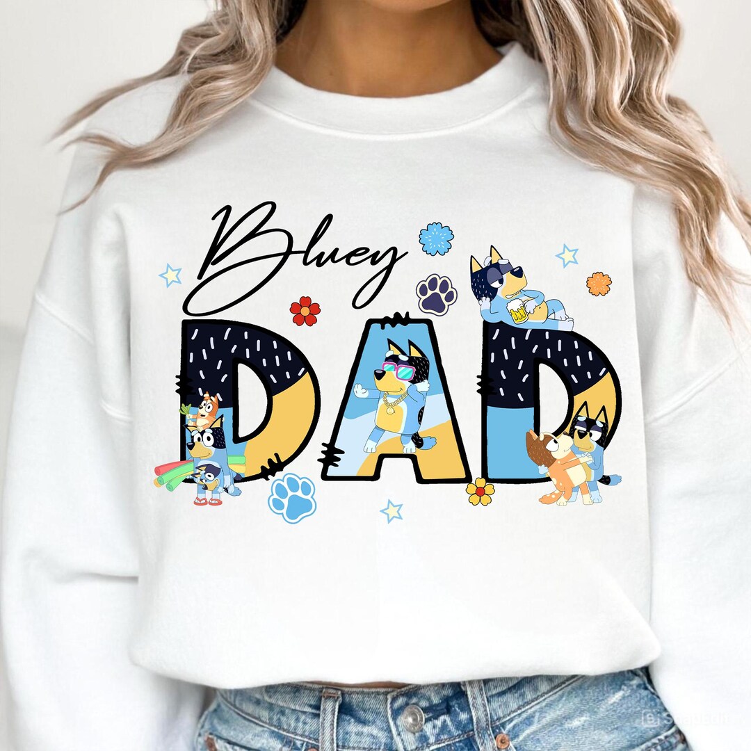 Blue Dad Png, Blue Dog PNG, Blue Dog Family Png, Blue Dog Friends Png ...