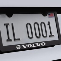Mirror Finished Stainless Steel License Plate Frame W/ Chrome Screw ...