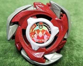 Beyblade X Takara Tomy Wizard Arc Custom Metal Coat. Black and Red ...