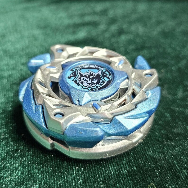 Beyblade X Hasbro CX Flame Cerberus Custom Hand Painted. Blue and ...