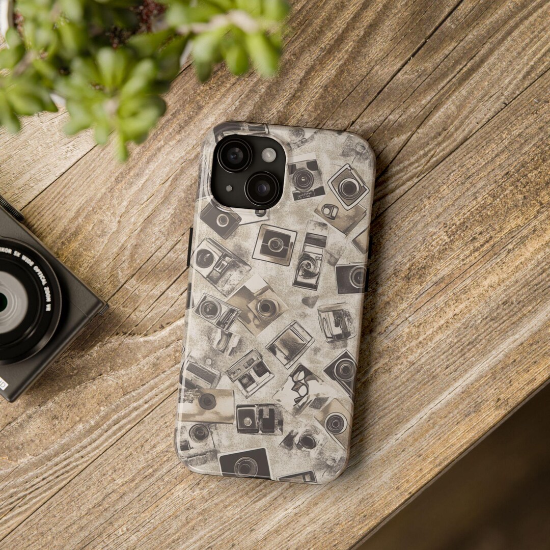 Polaroid-inspired Phone Case for iPhone 16, 15, 14, 13, 12 Pro, 11 ...
