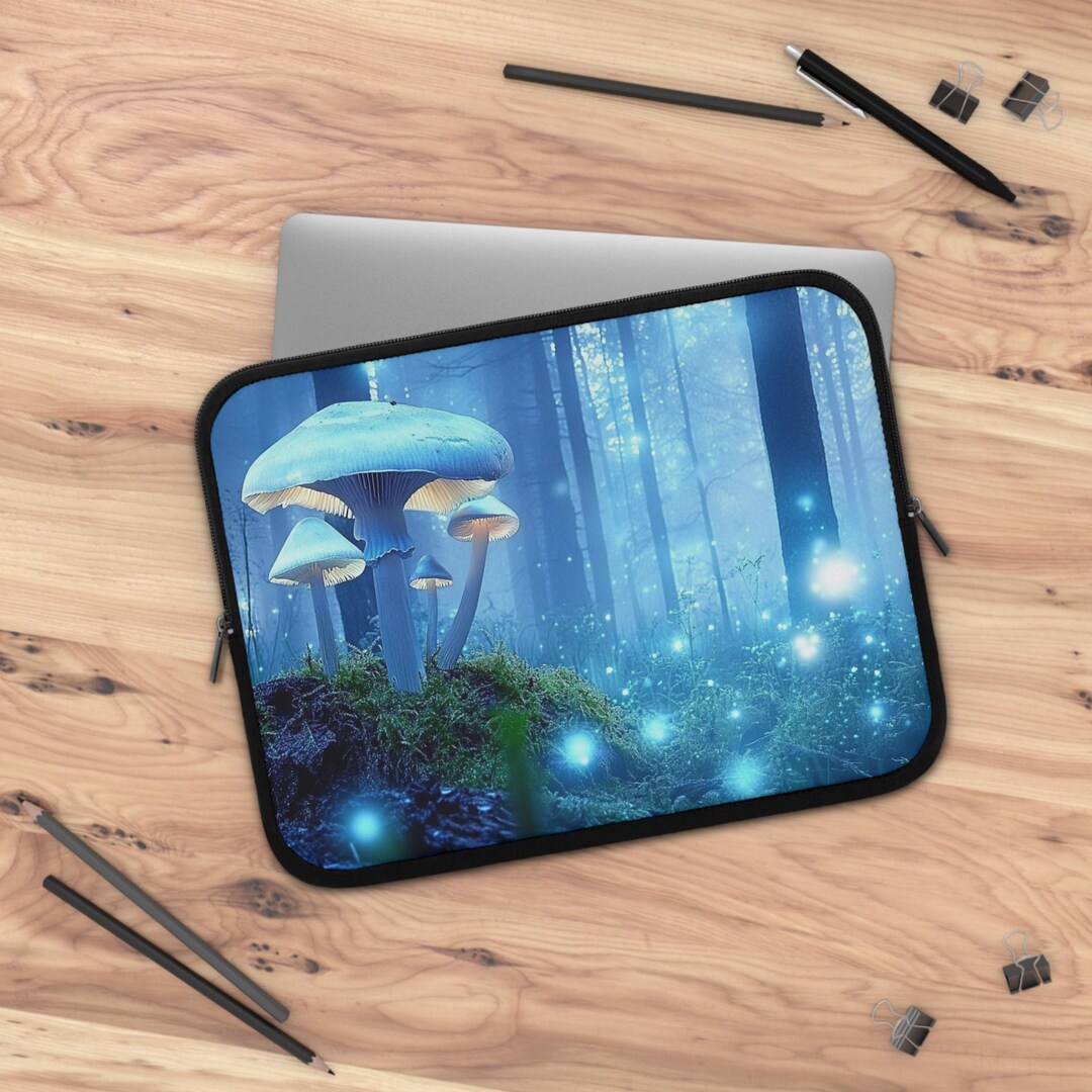 Mushroom Laptop Sleeve, Dragon, Mushroom iPad Sleeve, Mushroom Tablet ...