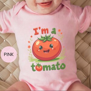 Cute I'm a Tomato T-shirt, Funny Kawaii Tomato Character Tee, Cute ...