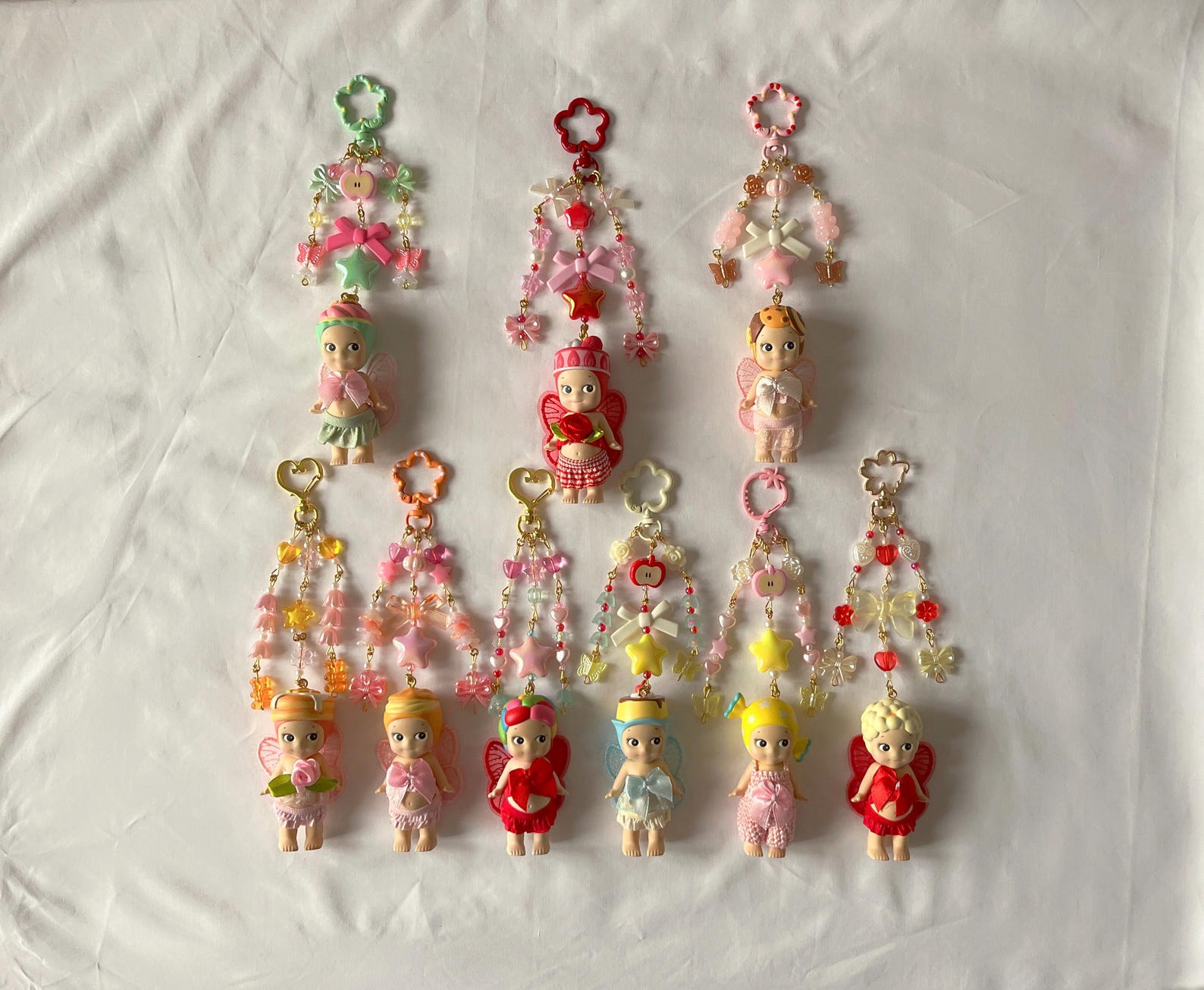 Authentic Sonny Angel Sweet Series Keychains - Gold Edition - Etsy