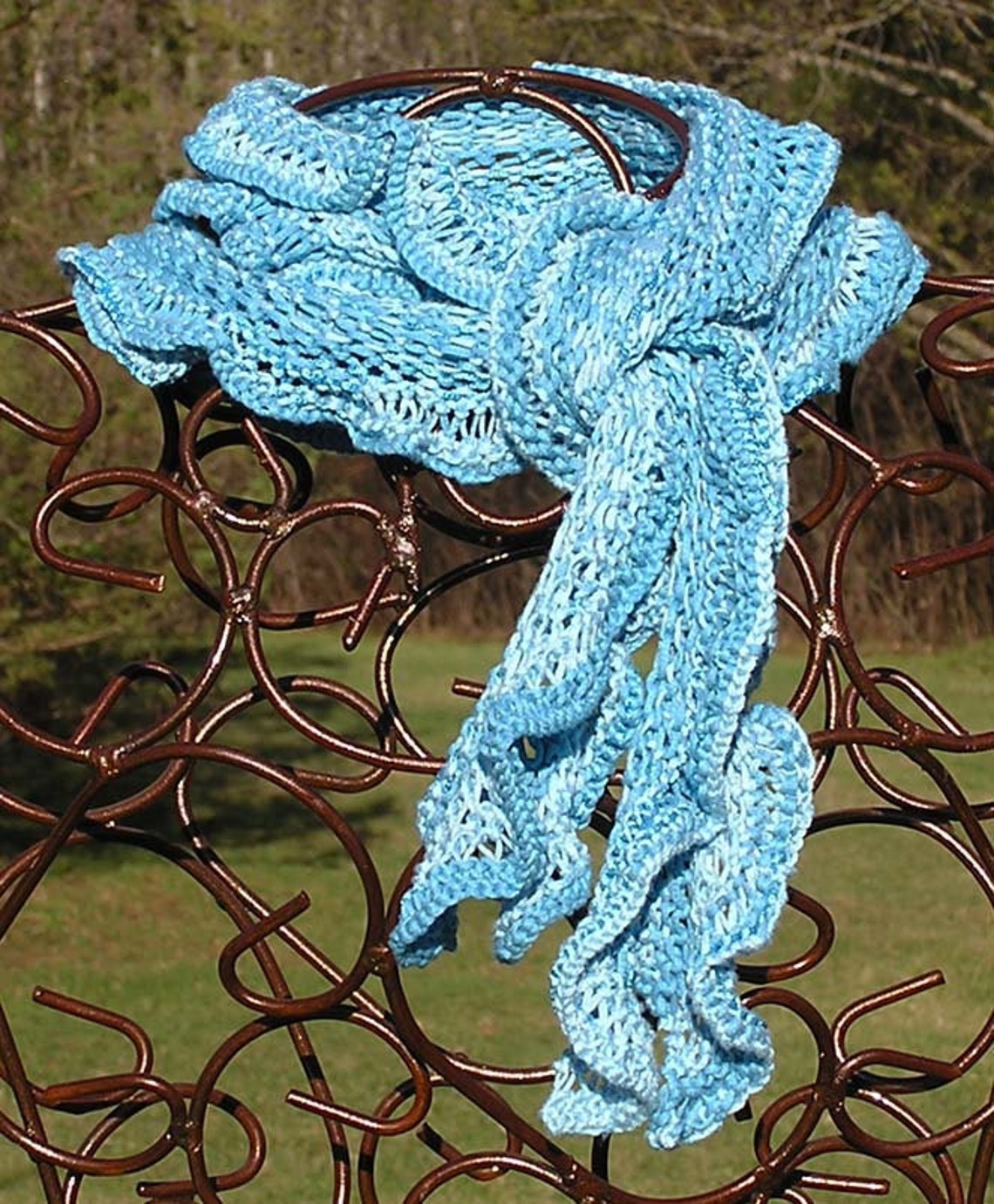 Freshwater Waves Scarf Pattern - Etsy