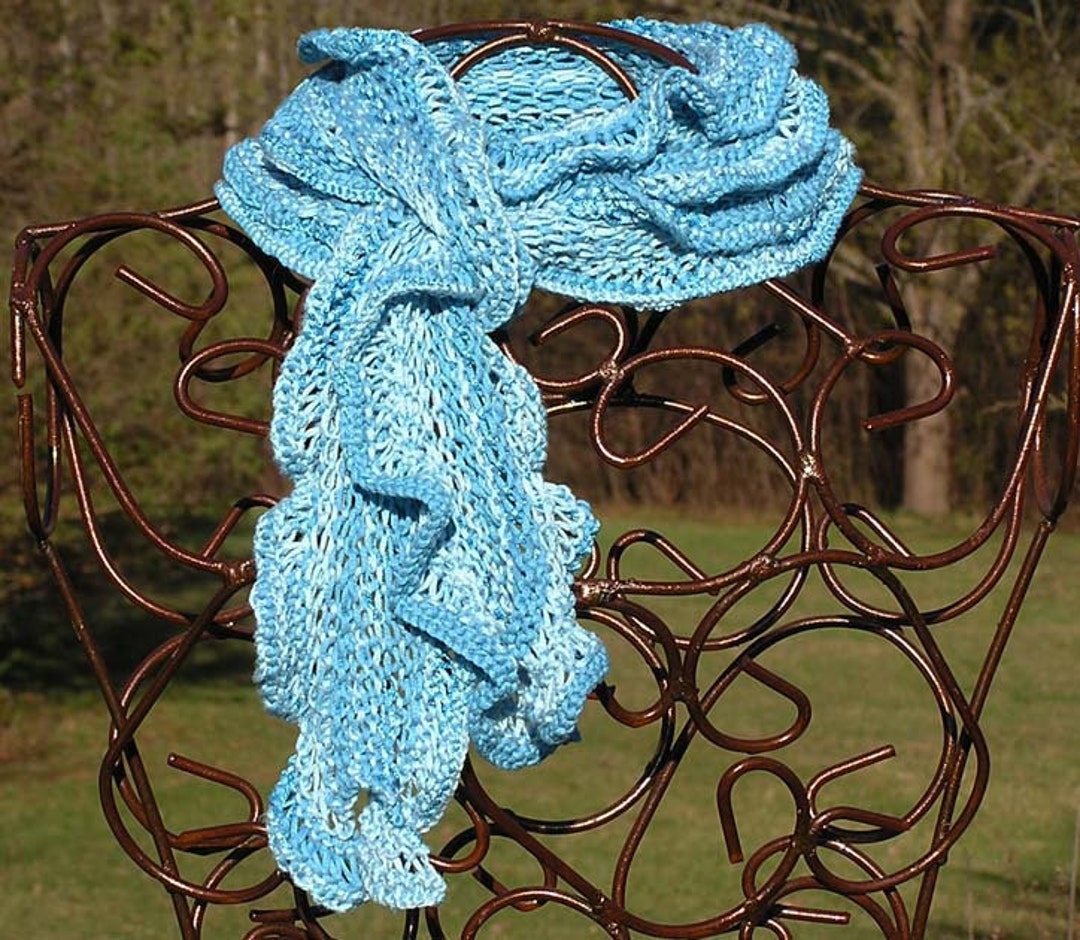 Freshwater Waves Scarf Pattern - Etsy