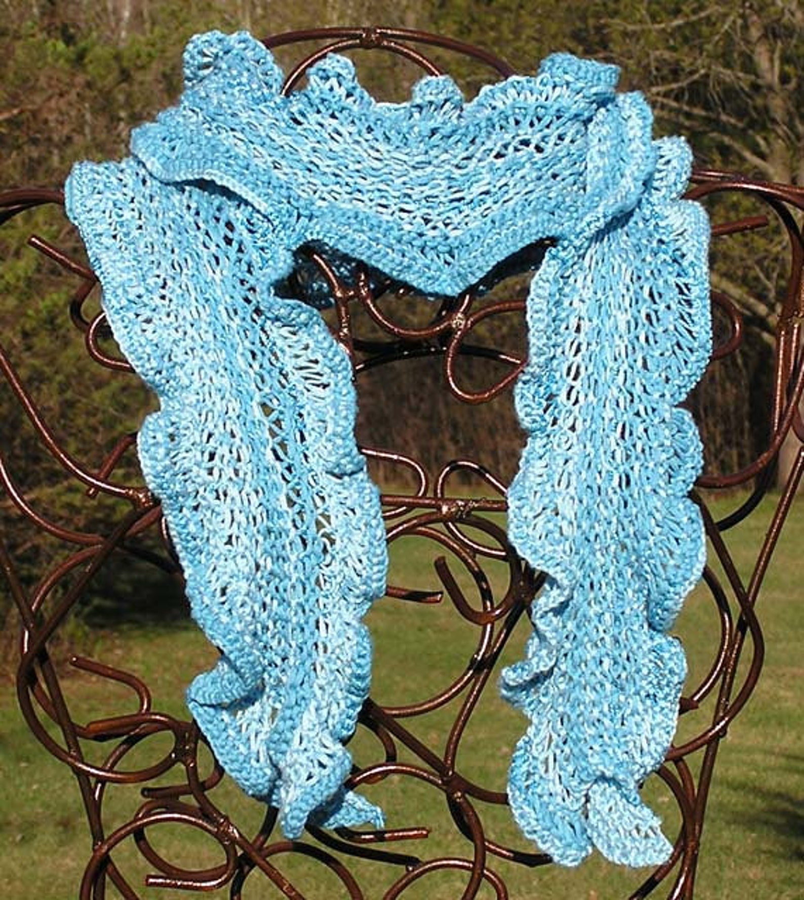 Freshwater Waves Scarf Pattern - Etsy