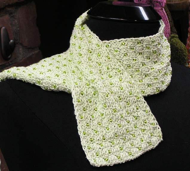 Easy Beaded Scarf Pattern - Etsy