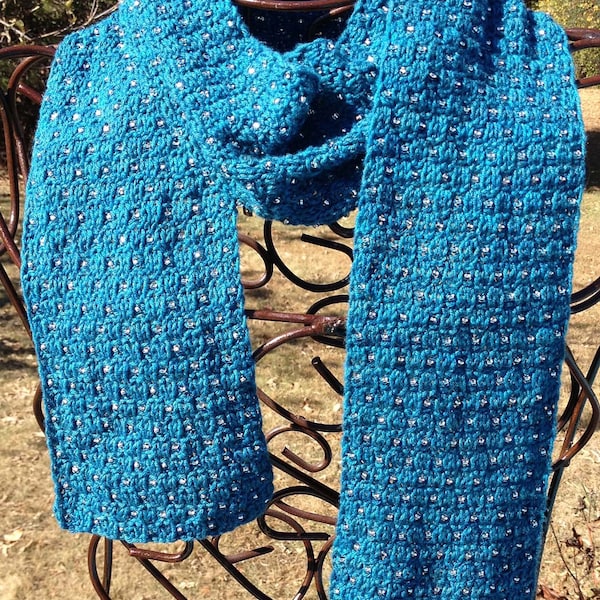 Beaded Scarf - Etsy