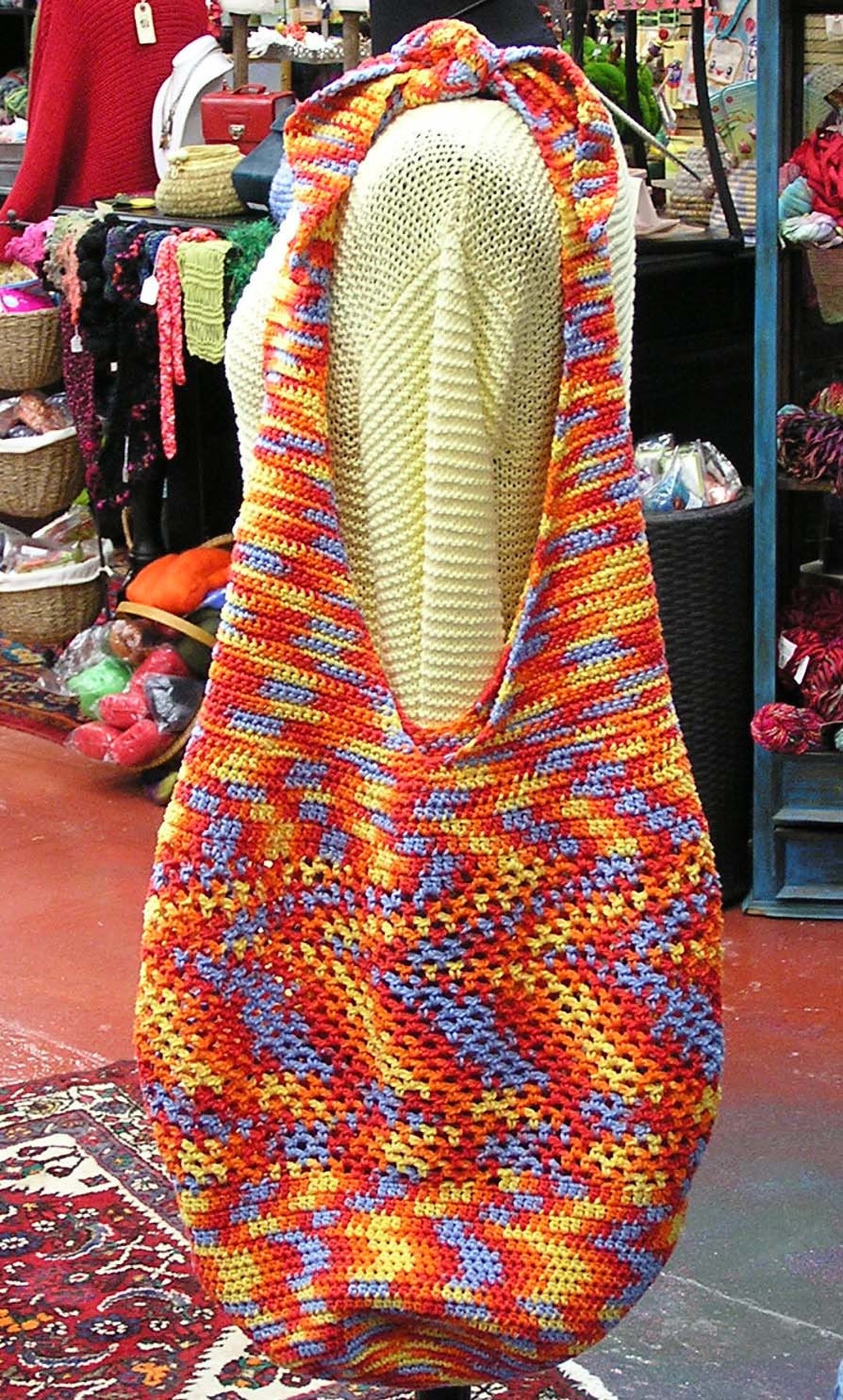 Crocheted Carry All Pattern - Etsy