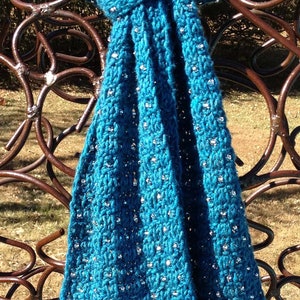 Easy Beaded Scarf Pattern - Etsy