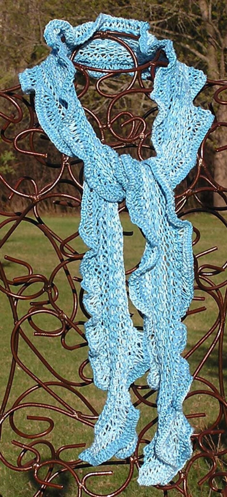 Freshwater Waves Scarf Pattern - Etsy